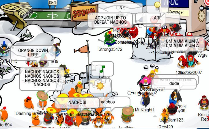 Phenomenal Practice Battle | Nacho Army of Club Penguin